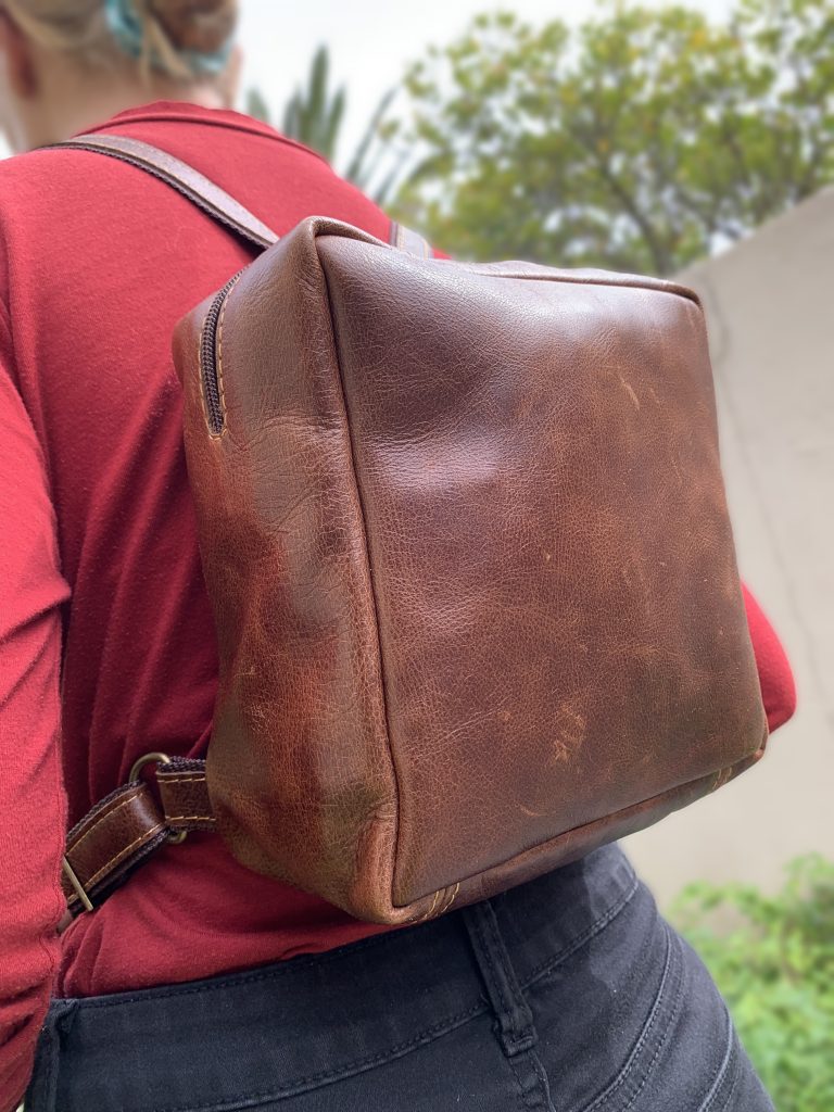 Little Leather Backpack - The Oldfangled Leather Co